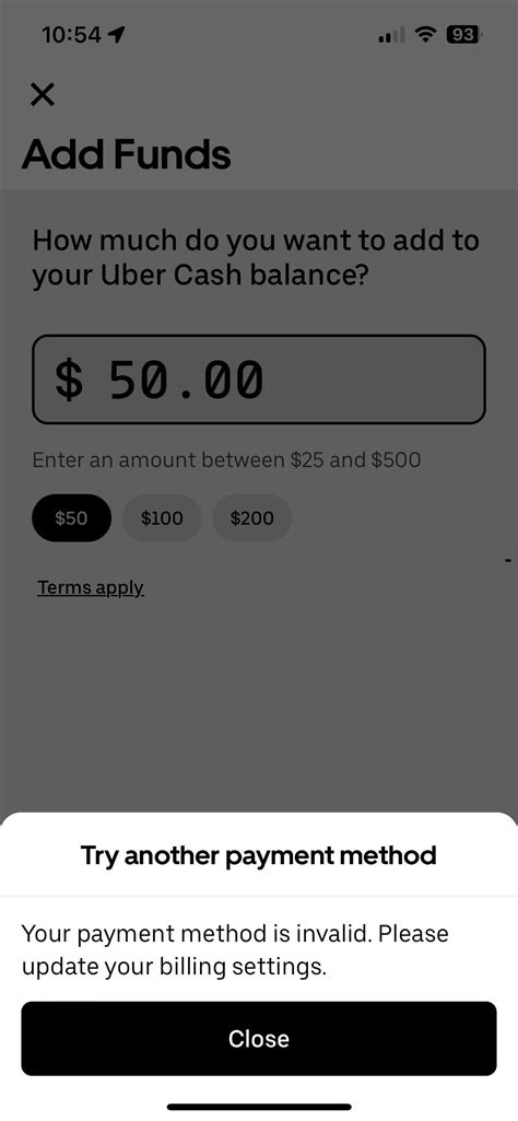 Issue Adding Funds Ruber