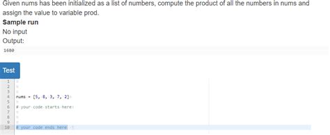 Solved Given Nums Has Been Initialized As A List Of Numbers