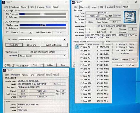 Amd Ryzen 9 7900x Cpu Z Benched Falls Short Of Core I7 12700k In St Probably Due To