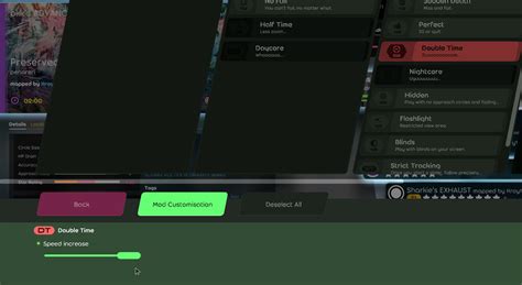 Beatmap Difficulty Parameters Should Be Visible When Selecting Or