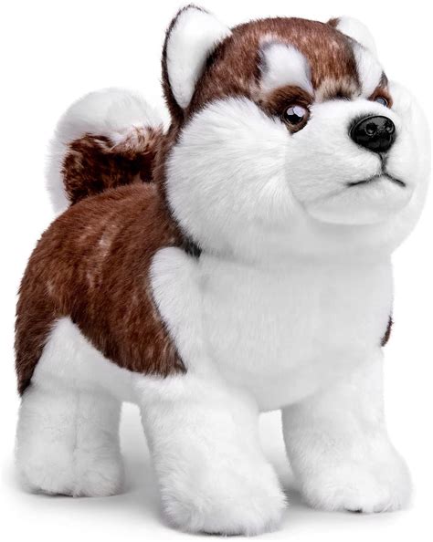 Zhongxin Made Siberian Husky Plush Toy Realistic 11