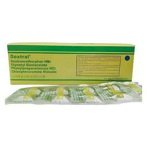 Jual Dextral Kaplet Strip Isi 10 Kaplet Shopee Indonesia