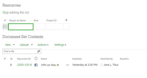 Document Set Edit Form And Adding A List With People Picker SharePoint Stack Exchange