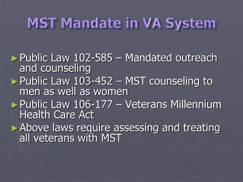 PPT Military Sexual Trauma MST PowerPoint Presentation Free Download ID