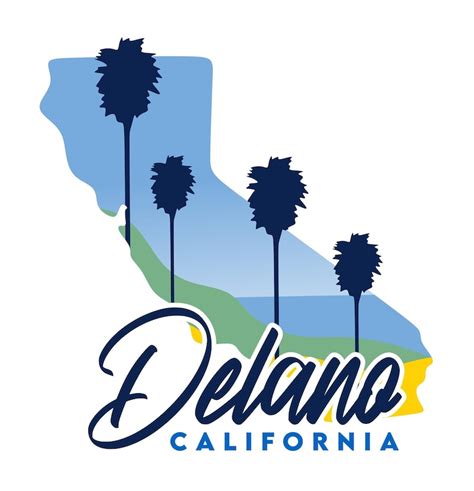Delano California With Beautiful Views Of The Sky Premium Vector