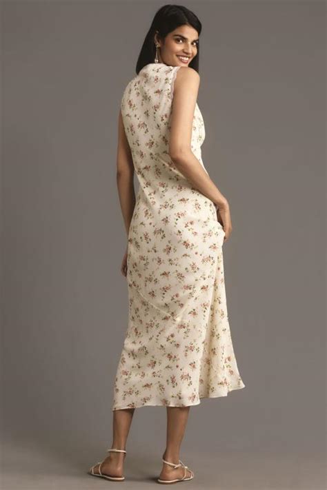 Reformation Sharla 미디 드레스 앤트로폴로지 한국 공식 스토어 유니크한 여성 패션 및 라이프스타일 편집샵 200개이상의 프리미엄 브랜드 여성 의류