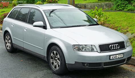 Audi A4 Avant B6 8e Technical Specs Fuel Consumption Dimensions