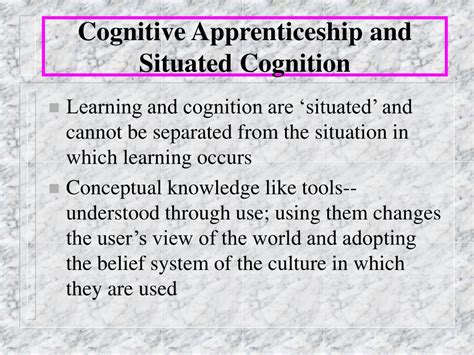 Ppt Objectivist Vs Constructivist Ideas And Situated Cognition