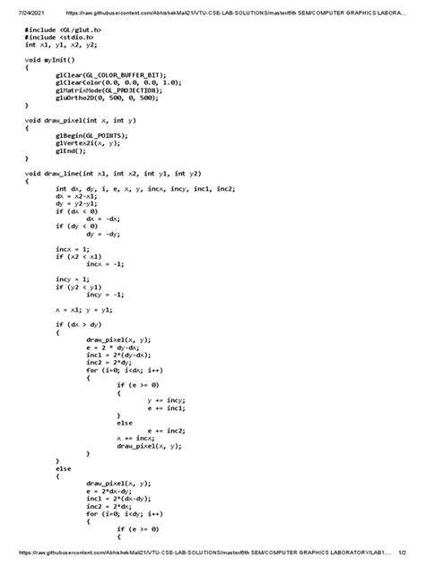 Lab1 Pdf Computer Programming Computing