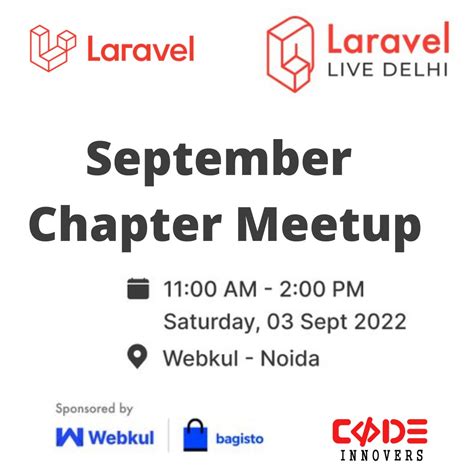 codeinnovers on linkedin laravel meetup laravel bagisto