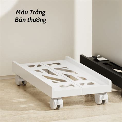 Kệ để Cây Máy Tính Cpu Đế Nâng Tản Nhiệt Có Bánh Xe Di Động Giá đỡ Case Pc Có Thể Điều Chỉnh
