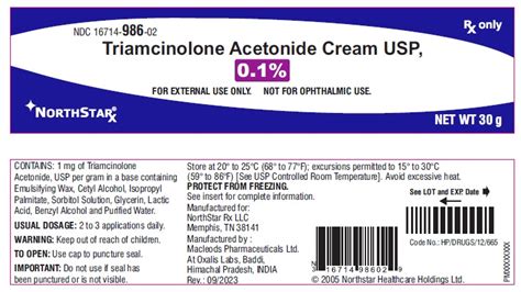 Triamcinolone Package Insert