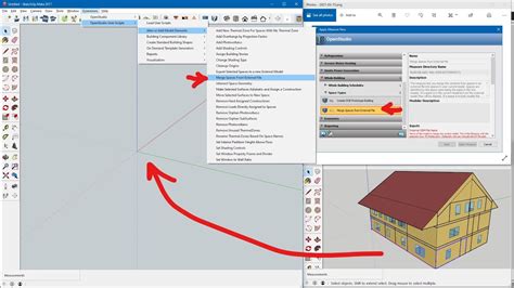 OpenStudio SketchUp Merge Spaces From External File YouTube
