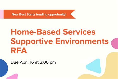 Now Accepting Applications For The Home Based Services Supportive
