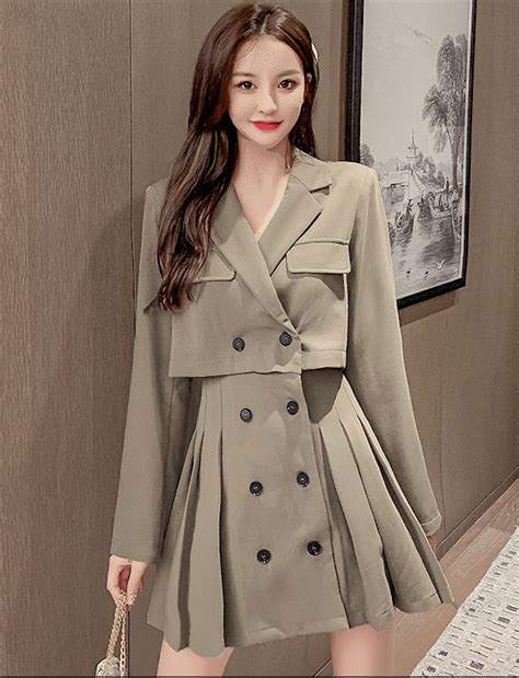 레드베리 당일출고빅사이즈하객룩몸매보정오피스룩 트렌치 자켓원피스 정장 미니원피스 플리츠 스커트 주름 격식룩 하객룩 데이트룩 연말룩