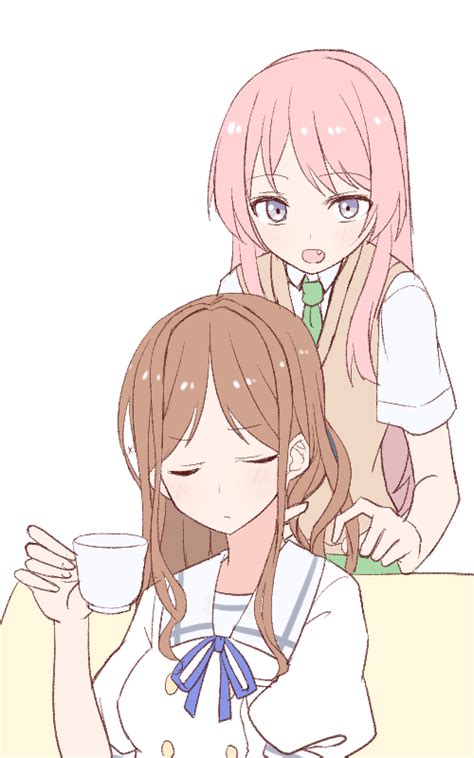 Chihaya Anon And Nagasaki Soyo Bang Dream And More Drawn By Gumoyu