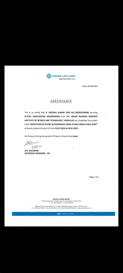 Dheeraj Kumar R On Linkedin I Would Like To Share My Certificate Of Completing Project Cum