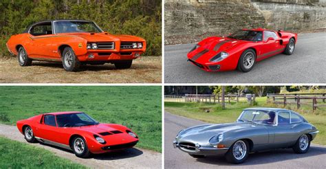 The Most Memorable Cars Of The 60s 17 Classics Youll Never Forget