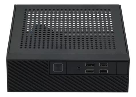 Estojo De Computador M10 Itx Htpc Host Chassi Gabinete Usb2