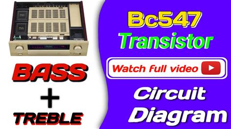 Bc547 Transistor Bass Treble Circuit Bc547 Transistor Amplifier