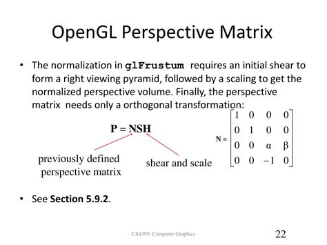 ppt projection matrices powerpoint presentation free download id 2400518