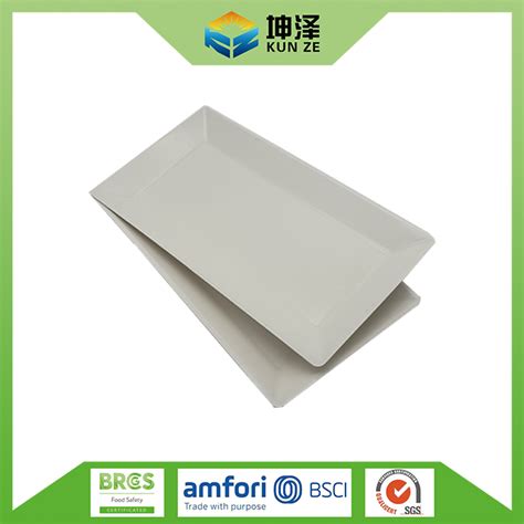 China Custom White Rectangular Paper Plate Manufacturers Suppliers Wholesale Service