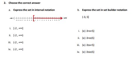 Solved Choose The Correct Answer A Express The Set In Chegg