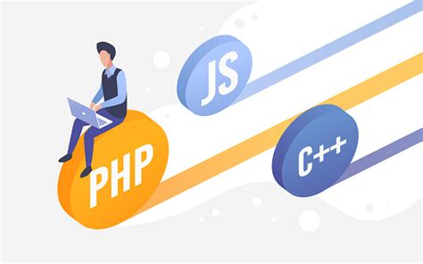 코드 개발 작업 웹 엔지니어링 프로그래밍 언어 동전에 앉아 코더 3차원 형태에 대한 스톡 벡터 아트 및 기타 이미지 3차원 형태 개념 개발 Istock