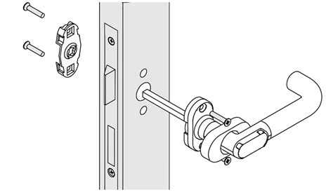 Mounting Instructions Door Handle Kk2172kk2174 Kleverkey Support