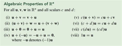 Linear Algebra Flashcards Quizlet