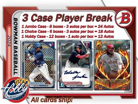 Aaron Judge Nyy 2024 Bowman 3 Case Jumbo Choice Hobby Player Break