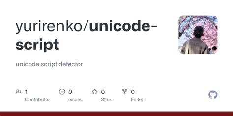 Github Yurirenko Unicode Script Unicode Script Detector