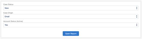 Using Flow To Filter Reports With Parameters Salesforce Time