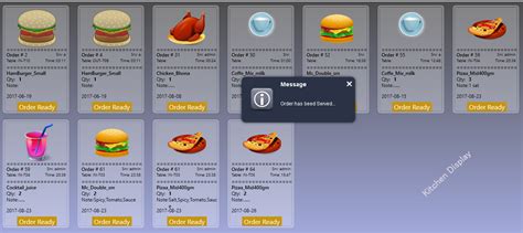 Rest POS Restaurant Point Of Sale WPF Application By Dynamicsoft