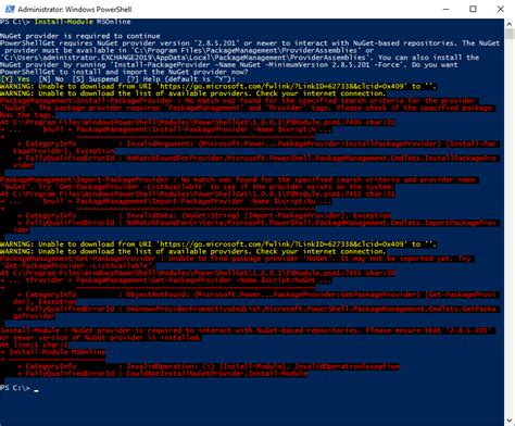Install Module Msonline Jaap Wesselius
