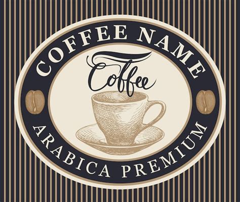 Coffee Cup Label Artwork Images Free Download On Freepik