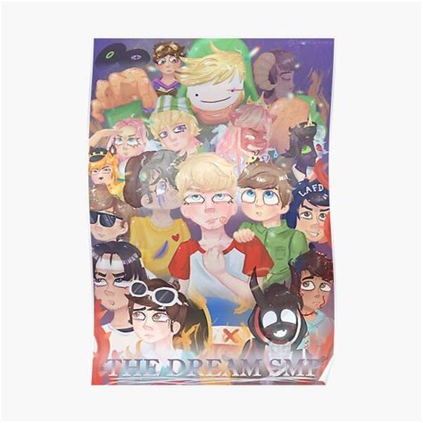 The Dream Smp Poster Premium Matte Vertical Poster Sold By Ramona