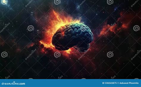 Creative Abstract Brain Design That Symbolizes Intelligence Cognitive Depth And Innovation