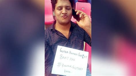 Im Not Embarrassed Gutkha Man Shobit Pandey Viral Fan From