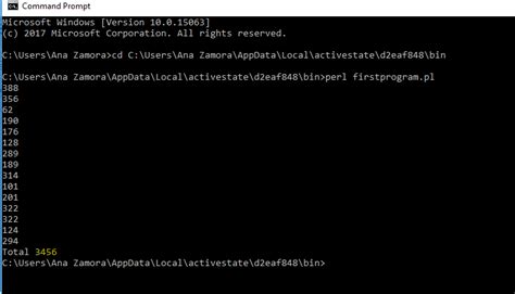 Primer Programa En Perl