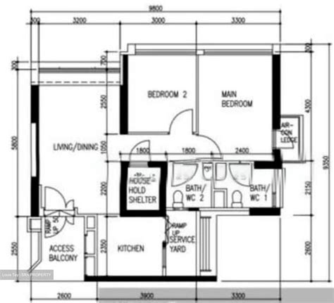 Fernvale Vista Sengkang Hdb 3 Rooms For Rent 107644051