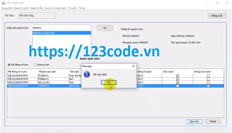 Tải source code quản lý thư viện java có đầy đủ báo cáo