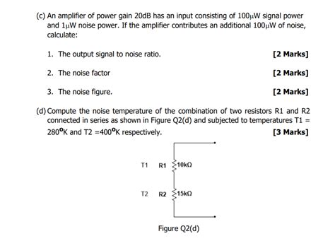 Solved QUESTION A Two Signals Are Transmitted Using The Chegg