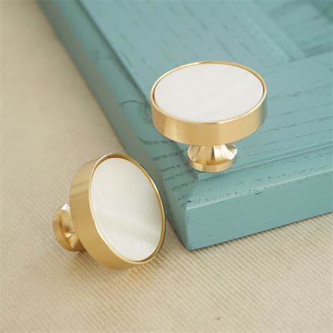 Nordic Simple Creative Brass Knobs Wardrobe Door Knobs Cabinet Etsy