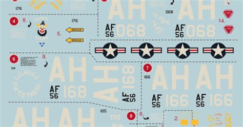 Rf 101 C Trs Polka Dots Scale Model Decal Set Scale 1 48