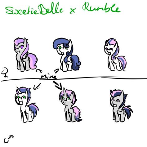 Sweetiebelle X Rumble Adopts Open By Muserkikki On Deviantart