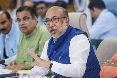 Manipur Violence If There Is No Bjp Manipur Will Break Says Cm