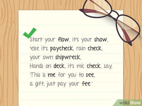 How To Write Rap Lyrics Steps With Pictures WikiHow