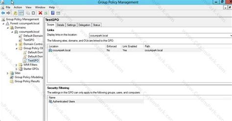 Windows Server 2012 Group Policy Management Console Gpmc Çözümpark