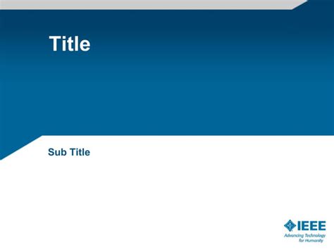 Ieeepowerpointtemplatetagline Ppt